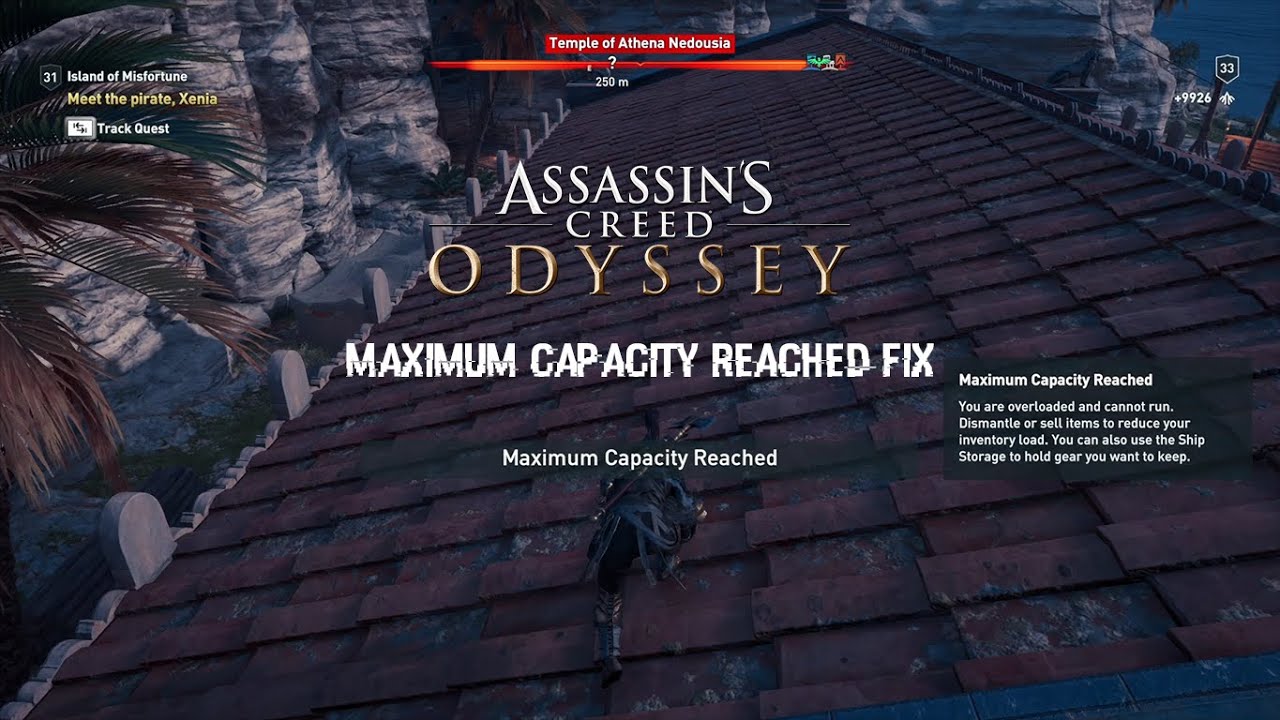 Fix Maximum Capacity Reach in Assassin's Creed | Dell G15 5515 - YouTube