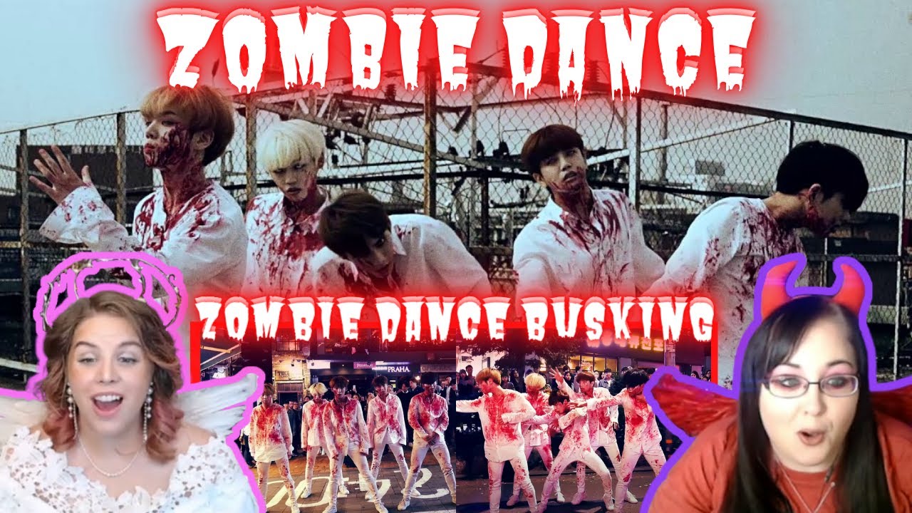 에이스(A.C.E) - ZOMBIE Dance Video + Zombie Dance Busking Itaewon & Hongdae | K-Cord Girls React ...