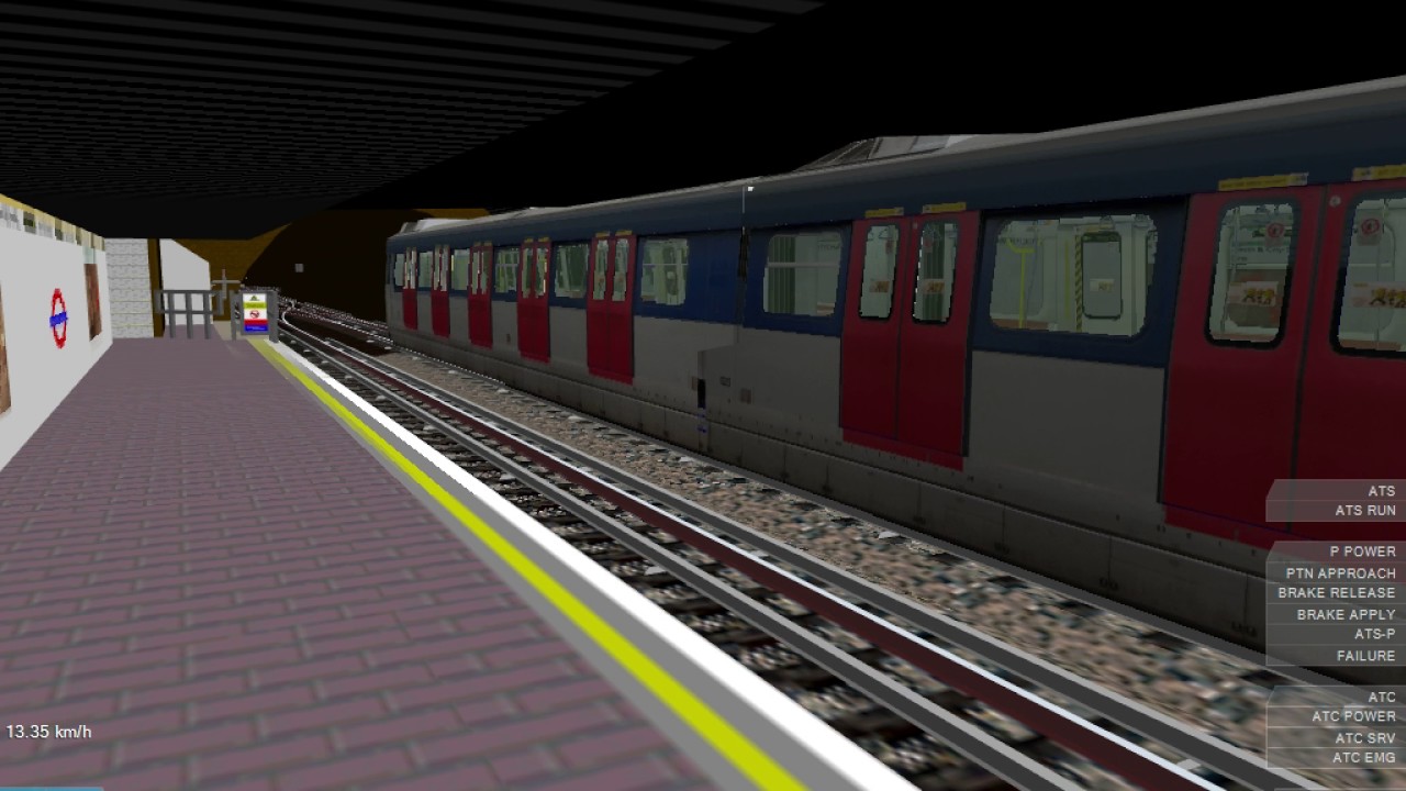 [Openbve] MTR SP1900 train departs at whitechapel station - YouTube