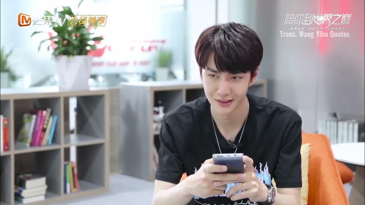 [Eng Sub] Wang Yibo Gank Your Heart Quick Q&A in Game Time 王一博 陪你到世界之巅 游戏版快问快答 - YouTube