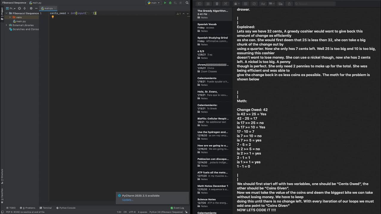 Greedy Algorithm Explained|CS50 Cash Used As Sample Problem|Beginner Tutorial| - YouTube