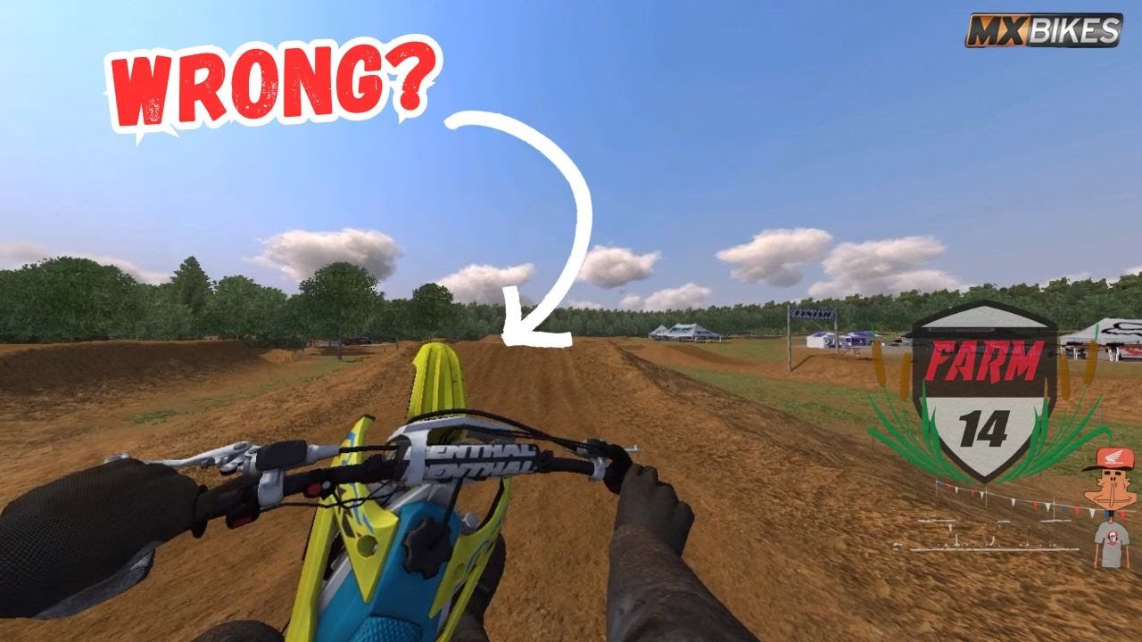 THE CORRECT WAY TO RIDE FARM14 | MX BIKES | ROAD TO PRO | EP 7 - YouTube