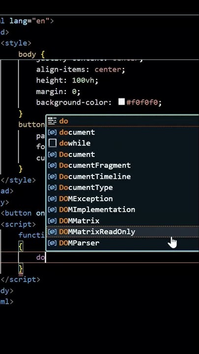 Changing background color onclick (JavaScript) in 57 Seconds - YouTube