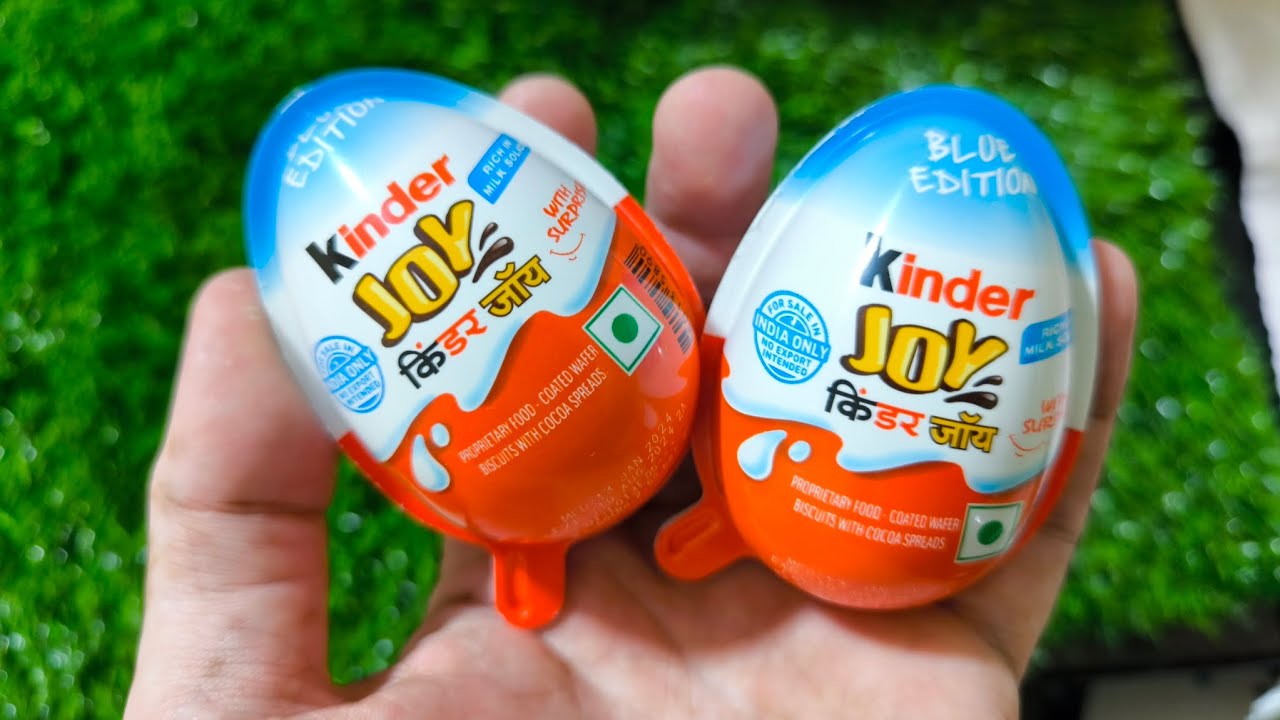 India🇮🇳only | kinder joy blue edition - YouTube