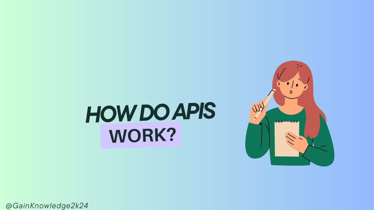 How Do Apis Work Shorts Youtube