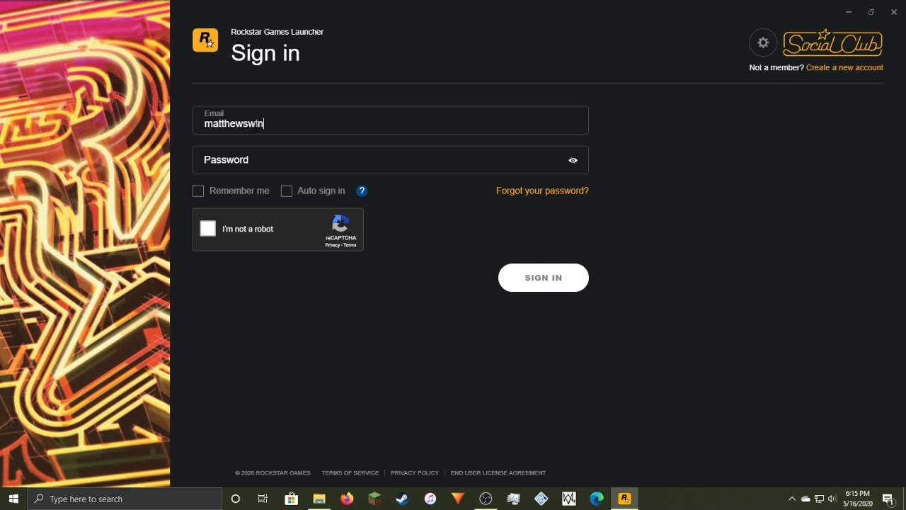 Epic Games Rockstar Launcher Error Code 1000 186 YouTube