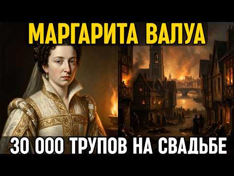 МАРГАРИТА ВАЛУА: Как КОРОЛЕВА МАРГО пережила РЕЗНЮ 30 000 человек в свою свадебную ночь!