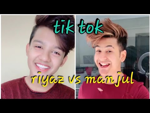 Riyaz vs manjul tik tok video who is best #tiktok #comedy #riyaz # ...