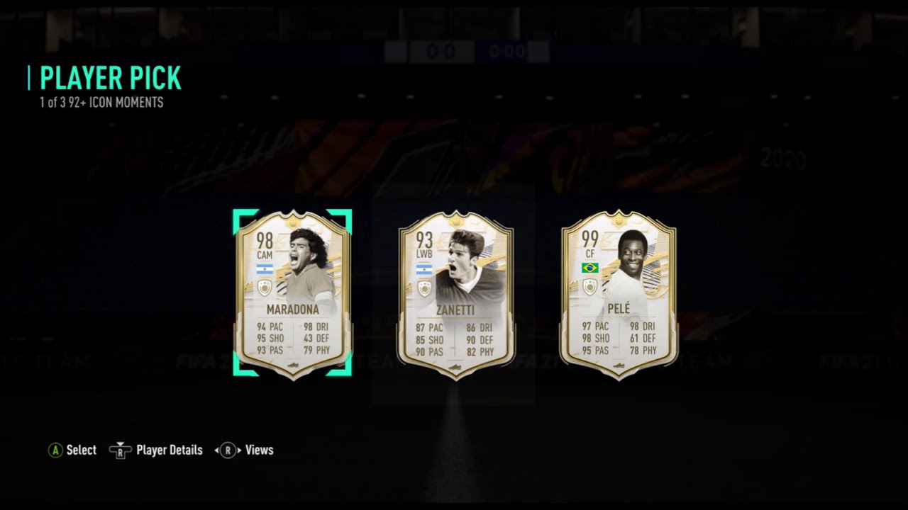 92+ icon player pick & 88+ player pick - YouTube