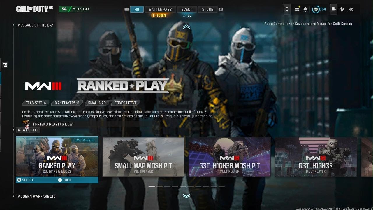 VISTA CDL HARDPOINT RANKED Call of Duty Modern Warfare III - YouTube