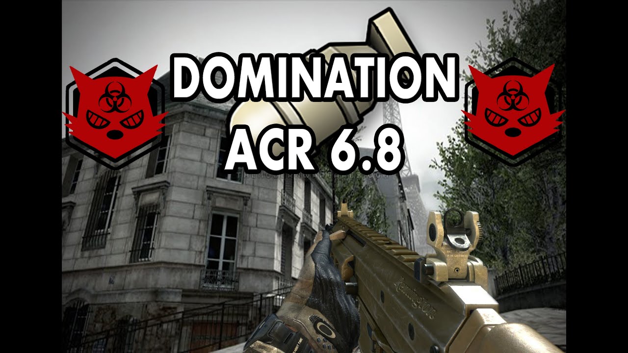 Call of Duty MW3 - ACR Domination MOAB - YouTube