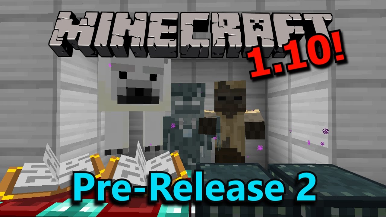 Minecraft 1.10 Pre-Release 2- New Sounds, Bug Fixes! - YouTube