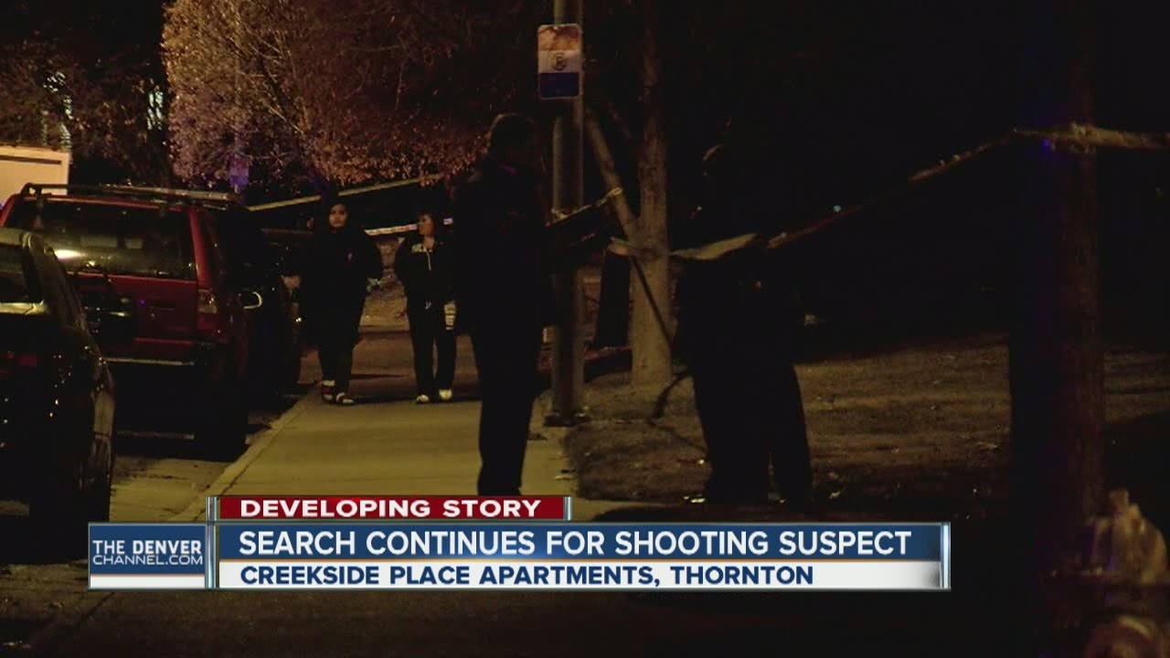 Search continues for shooting suspect in Thornton - YouTube
