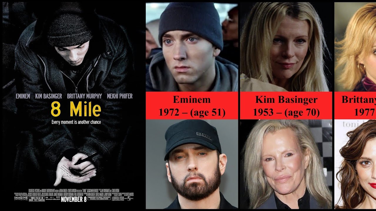 8 Mile Cast 2002 Then And Now YouTube
