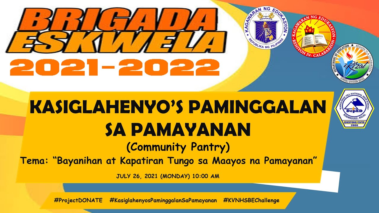 Kasiglahenyo's Paminggalan sa Pamayanan (Community Pantry) - YouTube