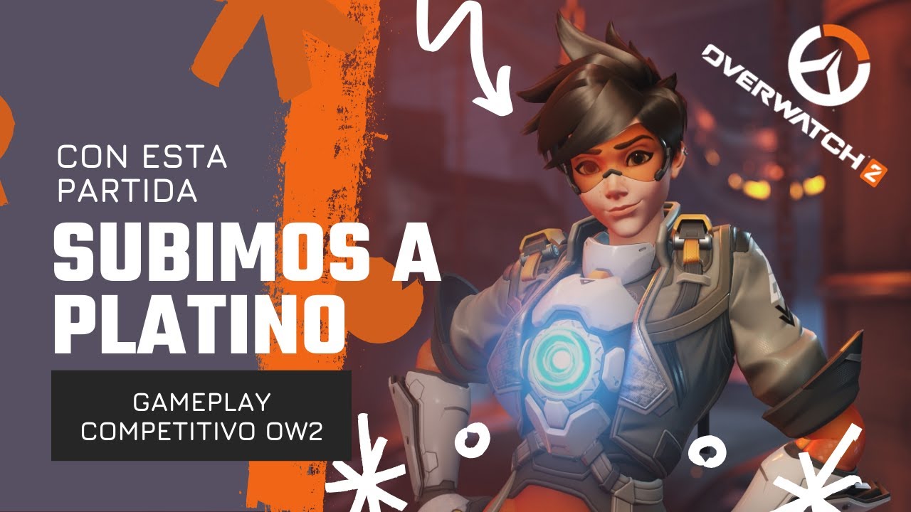 Con esta subimos a PLATINO en DPS- Gameplay Competitivo Ow2 - YouTube