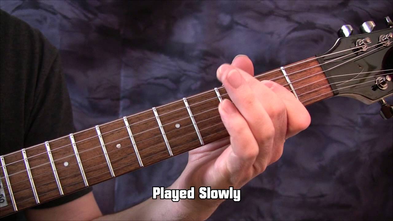 Micro Lesson 087: "Key of A" R&B Rhythm Guitar Riff - YouTube