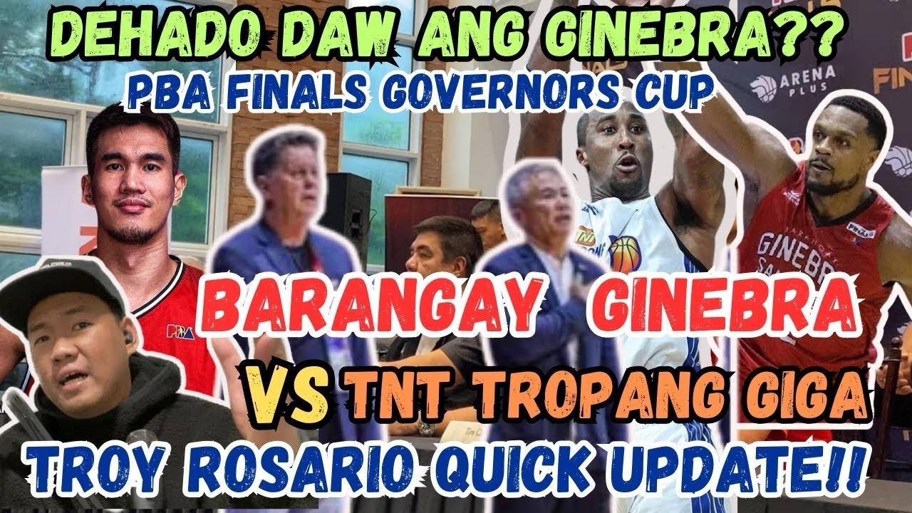 Ginebra | vs Tropang Giga | Defensive Plan - YouTube