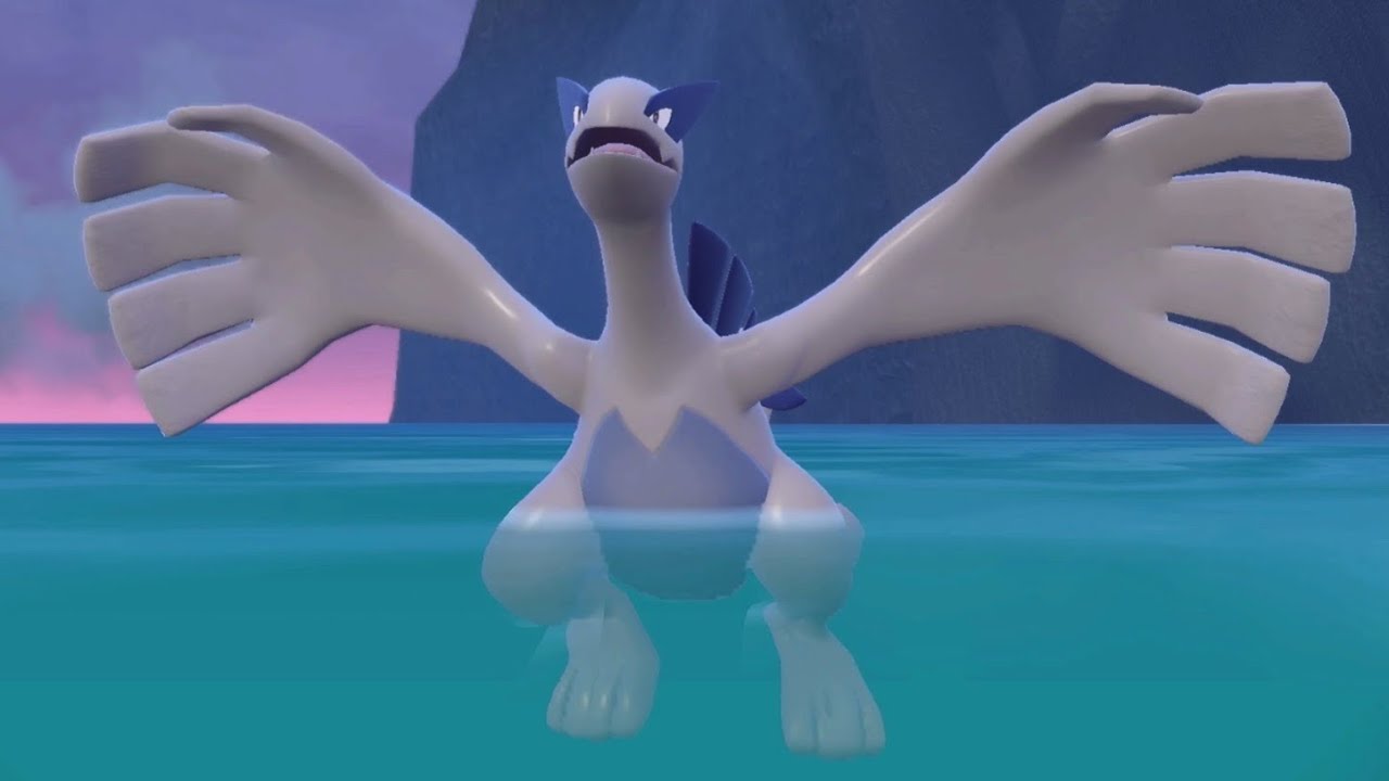 Legendary Pokémon Lugia Pokémon SV - YouTube