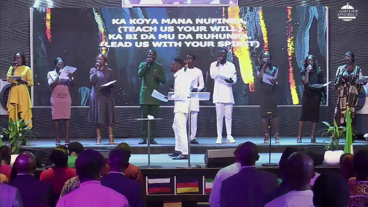 SUNDAY SERVICE AT THE GOD-LIFE ASSEMBLY, INTERNATIONAL, JOS. 9TH MARCH ...