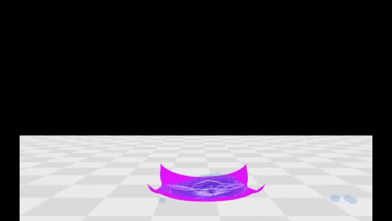 Fluid-Cloth Coupling - YouTube