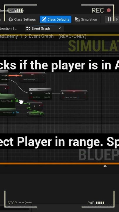Showing Off Some UNreal Engine 5 Visual Scripting #shorts #gamedev #gamedevelopment # ...
