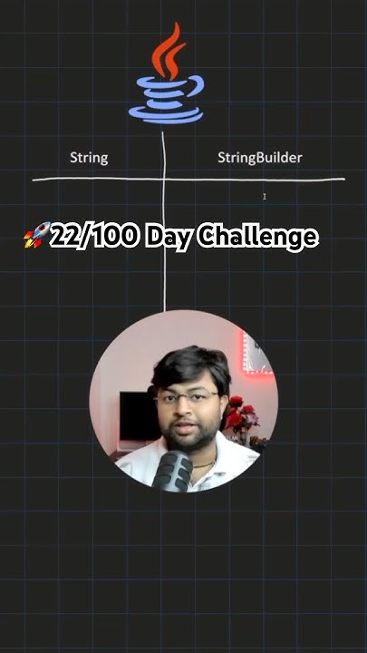 🚀22/100 Day Java Interview Questions | String and StringBuffer #programming #java #coding # ...