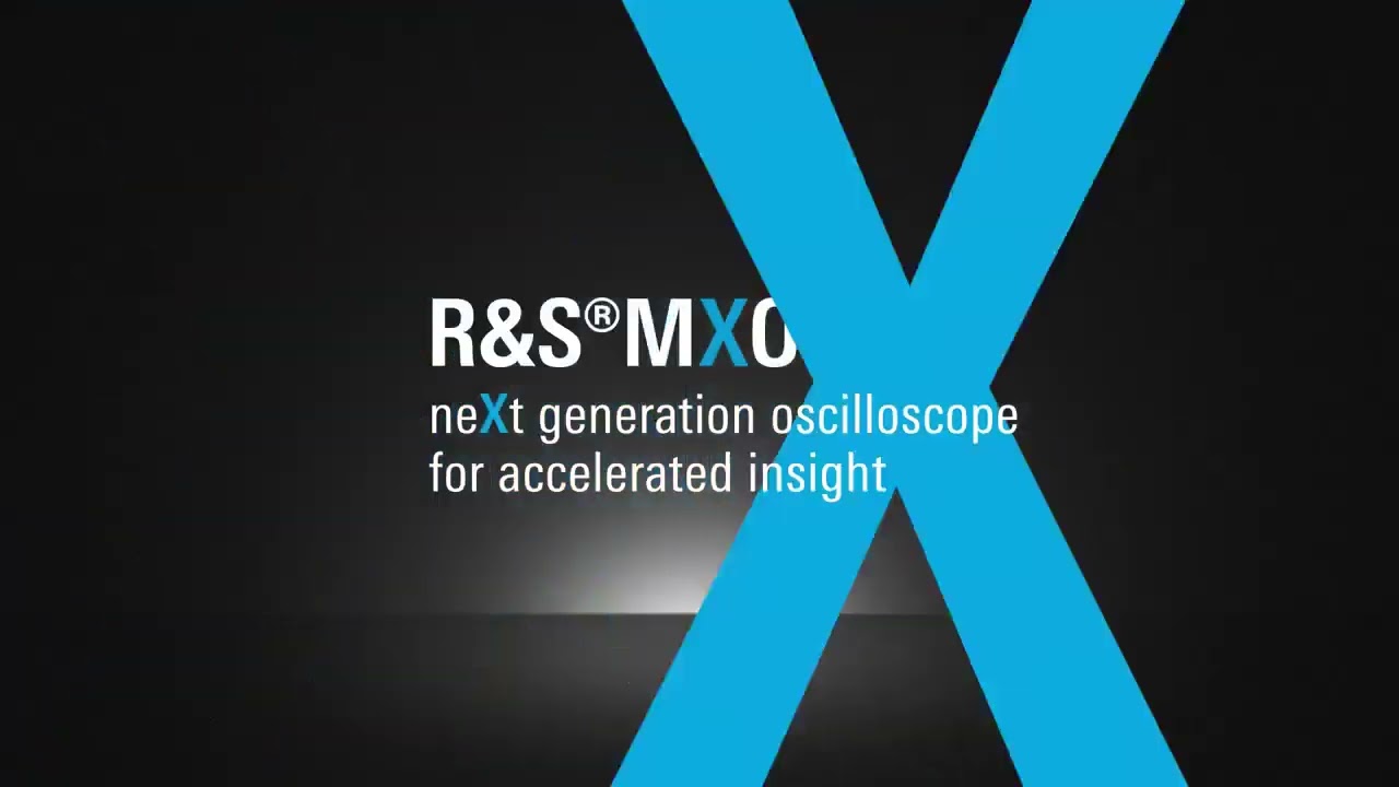 Rohde & Schwarz MXO 4 Series - Introduction - YouTube