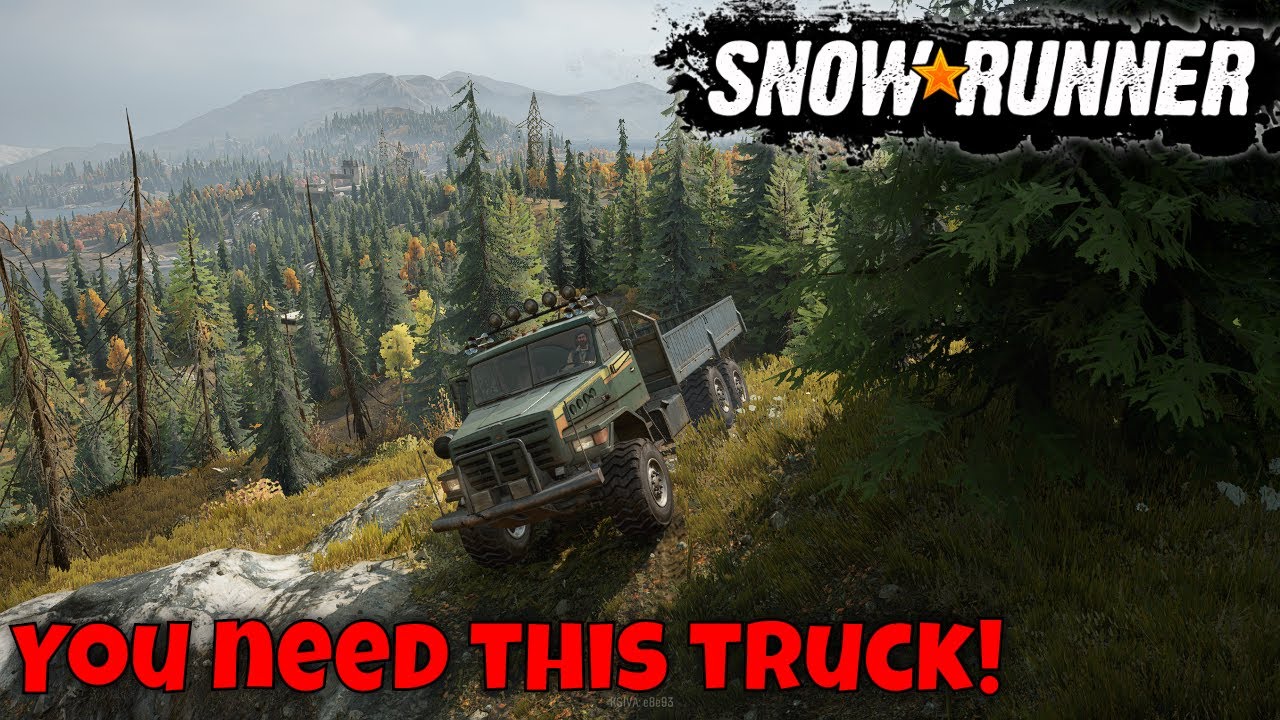 SnowRunner - You Must Need in Game VORON D-53233 ! Gameplay PC - YouTube