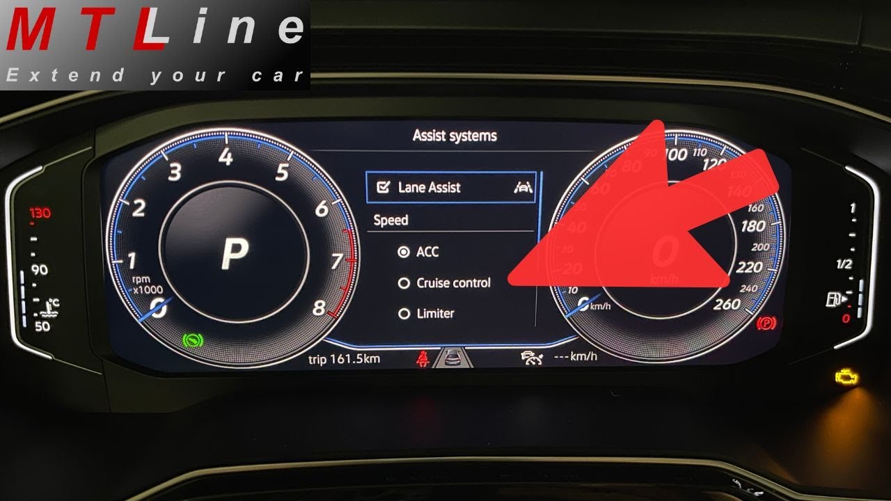 VW Taigo, MY2023 – cruise control activation – vključitev klasičnega ...