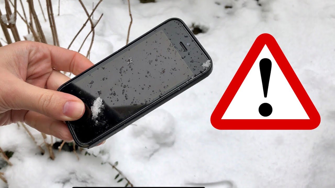 Comment Utiliser son Smartphone dans le FROID ? - YouTube