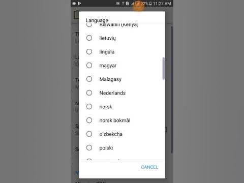 14 ODK Collect Change User Interface Language In Pashto - YouTube