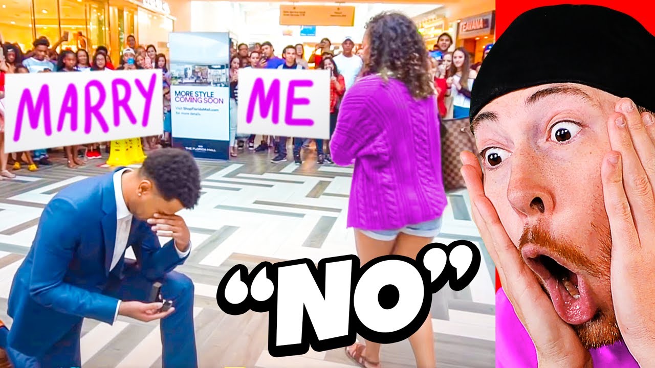 MARRIAGE Proposal Fails That Will Make You Cringe - YouTube