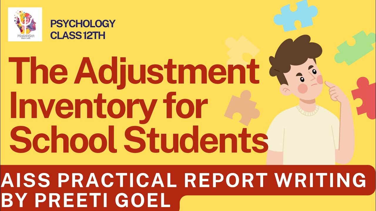 Class 12th Psychology Practical |Adjustment Inventory for School Students (AISS)|C.B.S.E ...