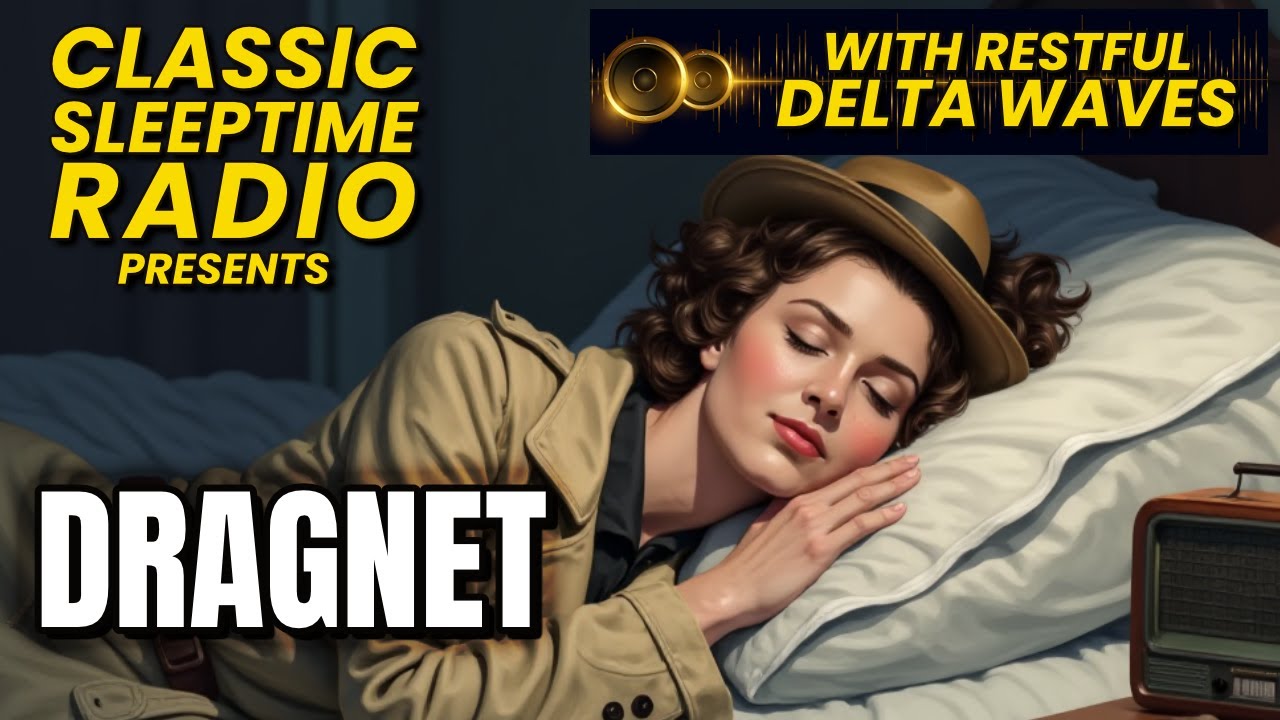 Dragnet Old Time Radio + Delta Waves | 10+ Hours of Deep Sleep with ...