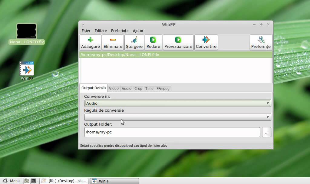 Convertor de fisiere video si audio in Linux Mint - YouTube