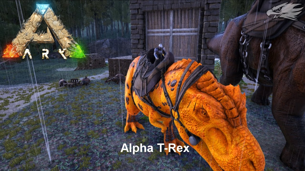 ARK comes Alive mod, Alpha T Rex, Let's Play, How to, Video - YouTube
