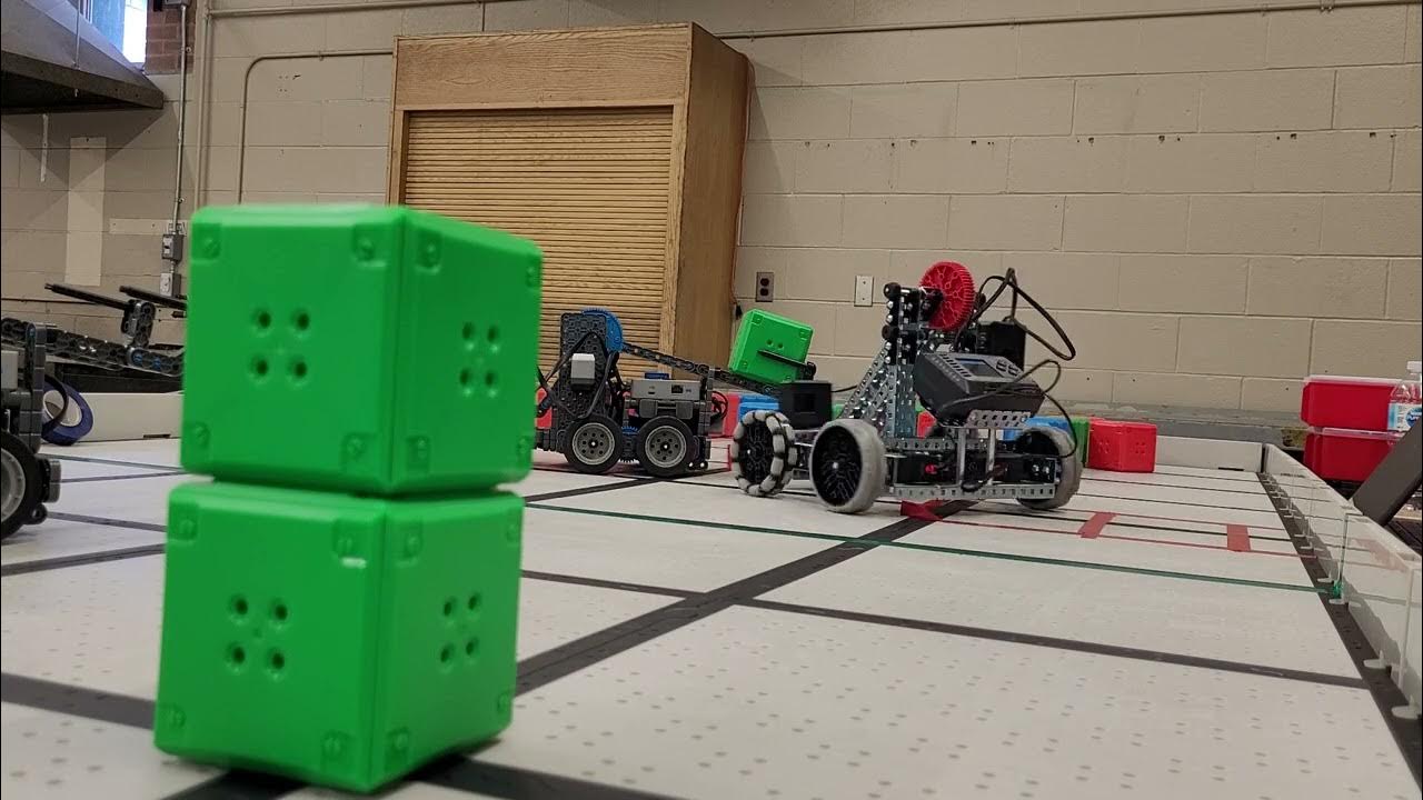 Vex IQ Autonomous Block Stack - YouTube