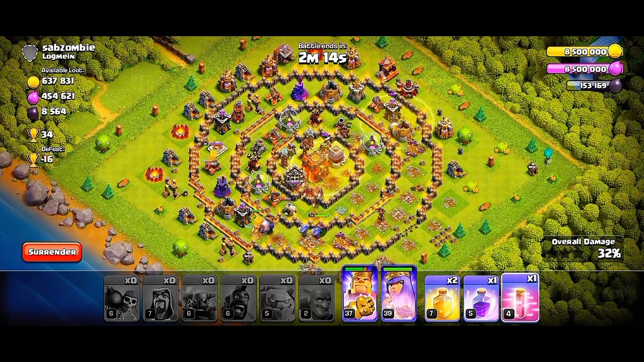 COC GAMEPLAY #5 - YouTube