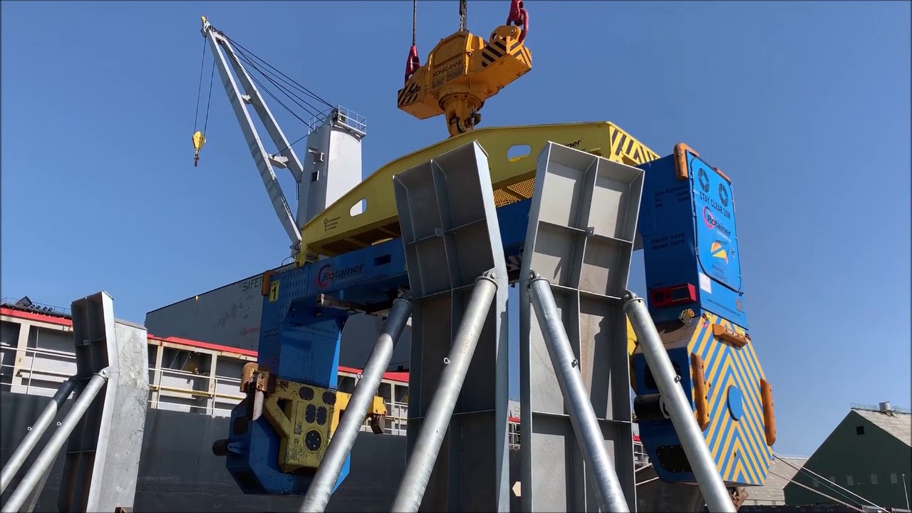 Rotainer Eurospec Container Rotators - YouTube