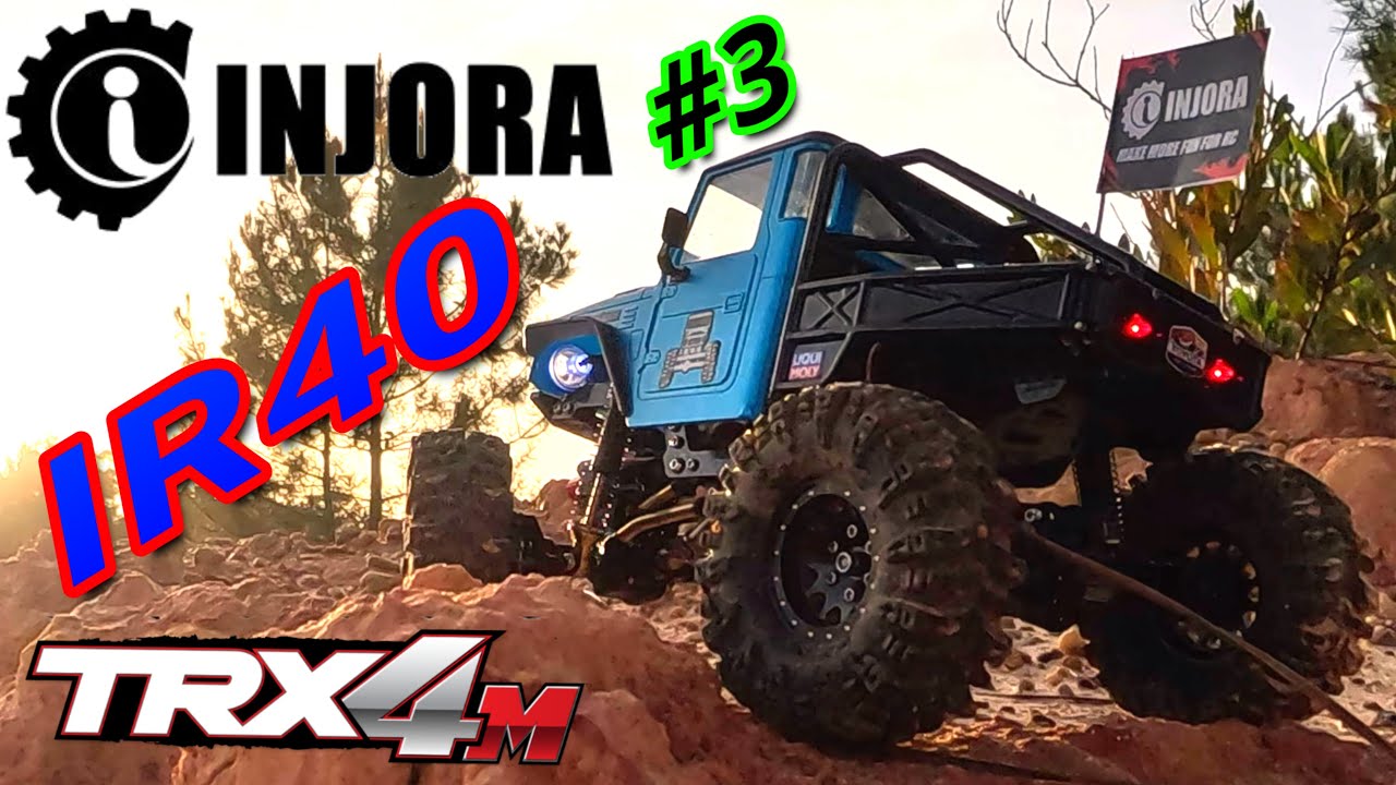 Trx4m Injora IR40 Build Trail Crawling Test #traxxastrx4m #injoraIR40 # ...