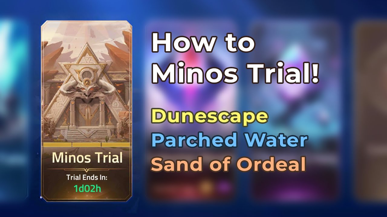 How to Minos Trial! Including All Stages |Mobile Legends: Adventure ...