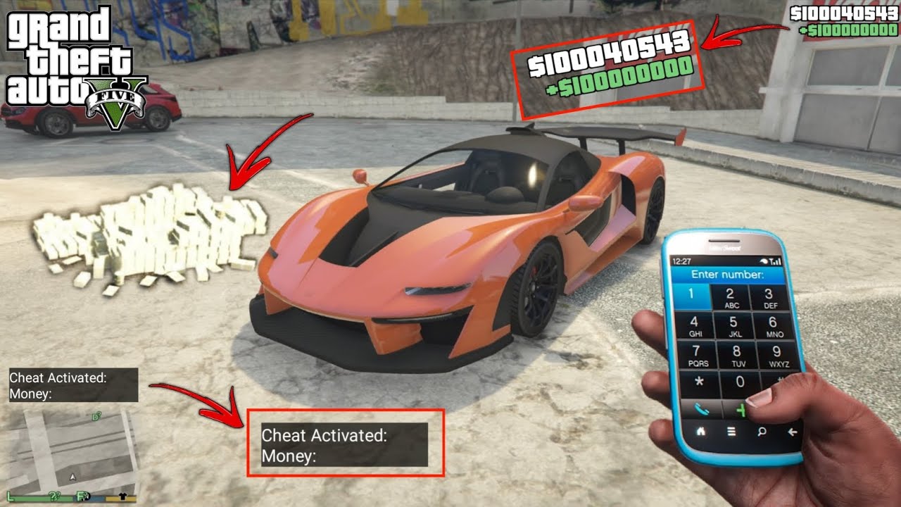 Top 7 Best Phone Cheats in GTA 5-2024 (Xbox, PS4, PS5, PC) - YouTube