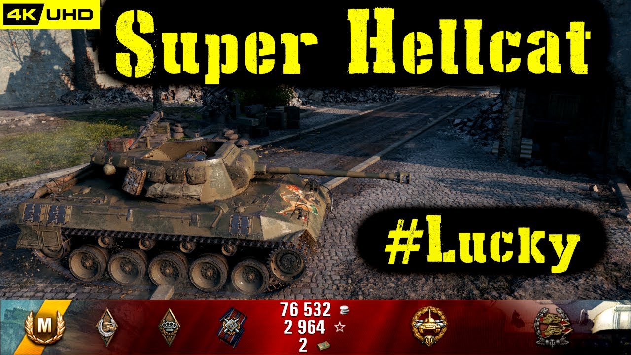World of Tanks Super Hellcat Replay - 2 Kills 3.4K DMG(Patch 1.6.1) - YouTube