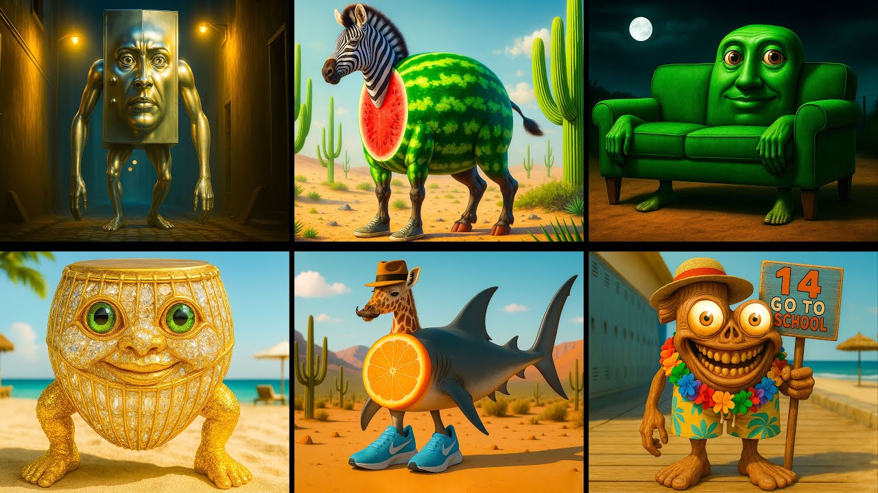 ALL Brainrot Memes LIVE - Brainrot Mixed But They From Another Universe ...