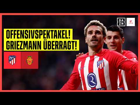 Chancenfeuerwerk und Weltklasse-Kopfball: Atletico Madrid - Mallorca 1:0 | LaLiga | DAZN Highlights