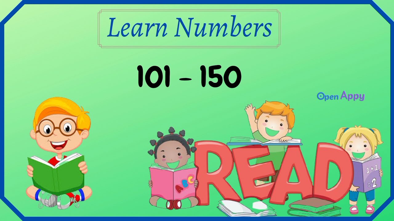 Numbers 101 to 150 I Learn Numbers for Kids I Number in English I Learn ...