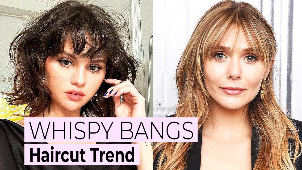 Hair Trend Why You Should Get Wispy Bangs - YouTube