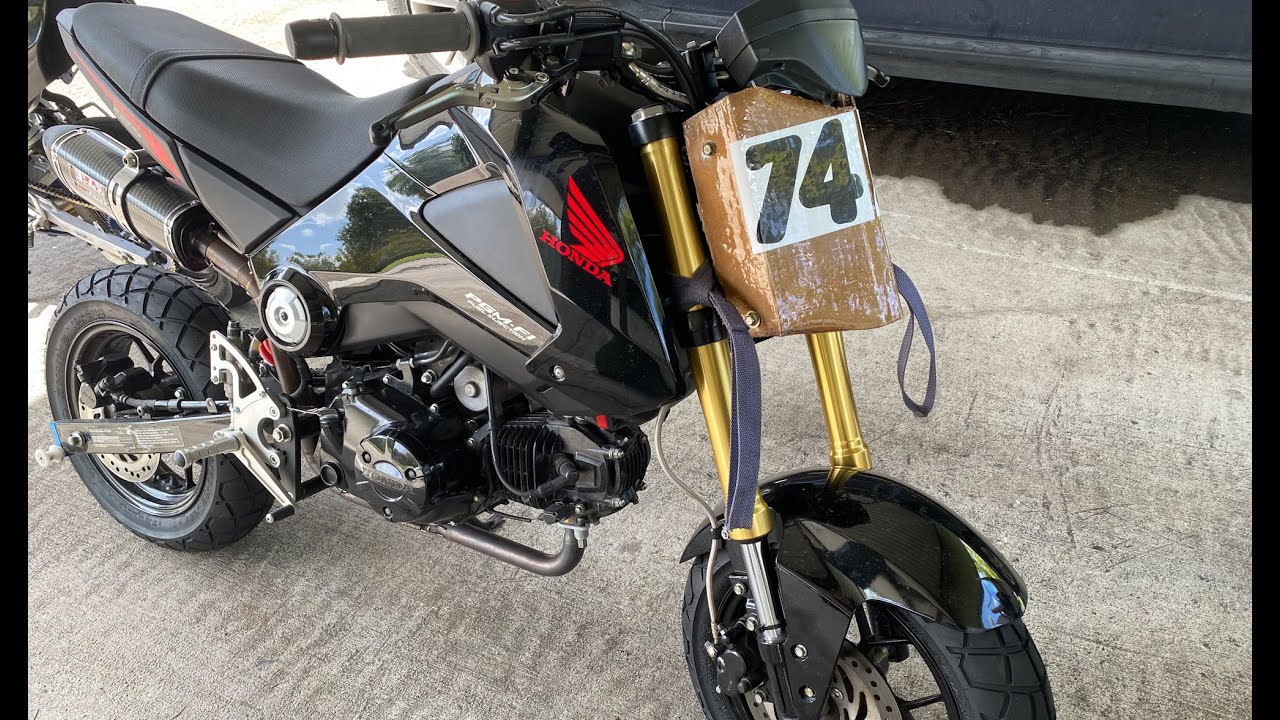 Hector - Cardboard Avenger (Honda Grom) - YouTube