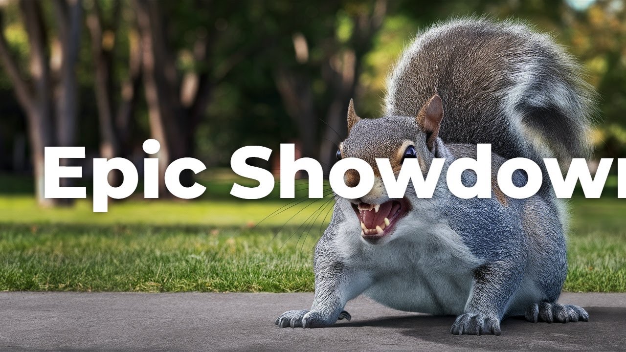The Great Squirrel Showdown - YouTube